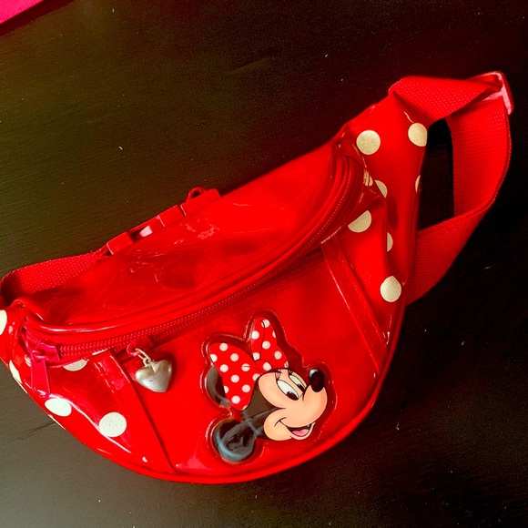 Disney | Accessories | Walt Disney World Red Minnie Fanny Pack | Poshmark